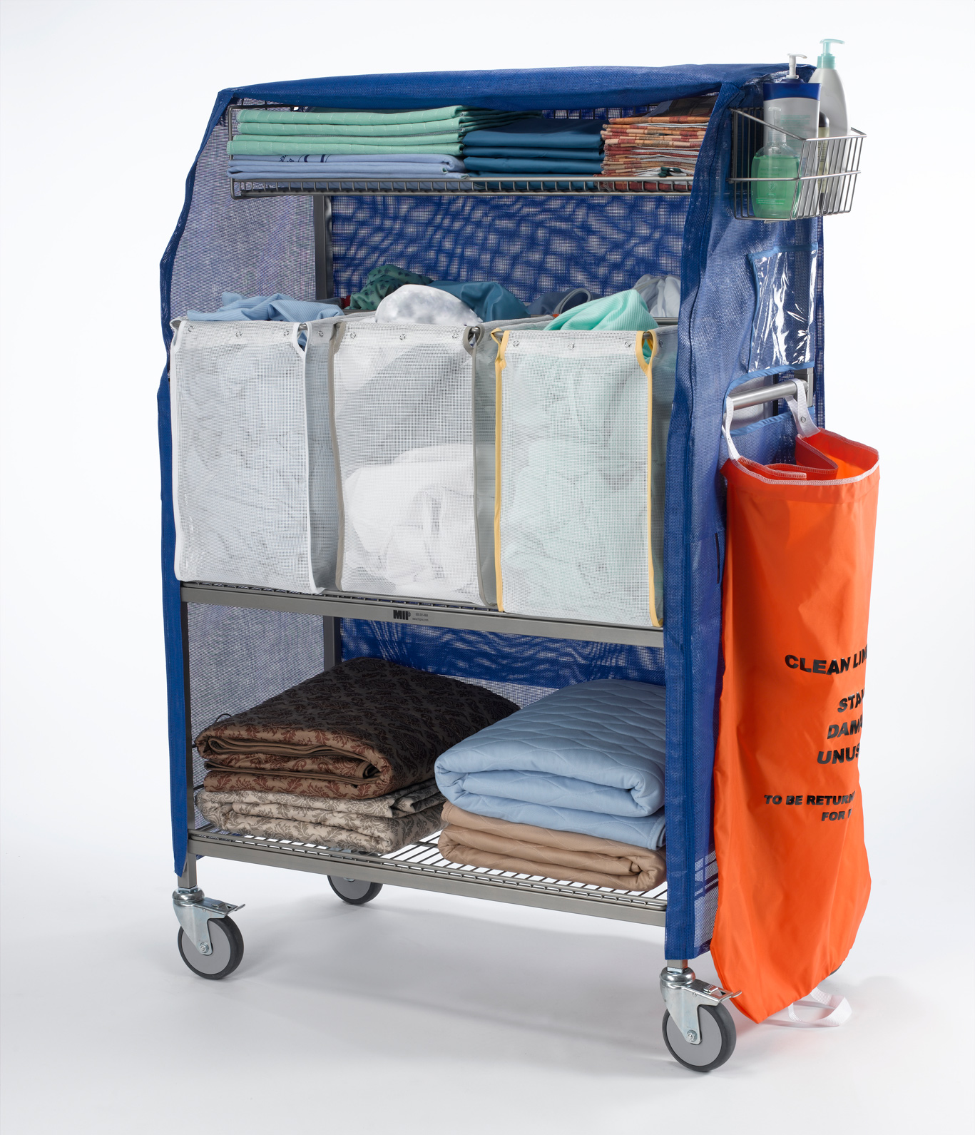 Clean Linen Carts | MIP Inc. Canada